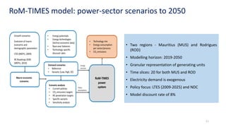 Sustainable energy and climate mitigation pathways in the Republic of ...