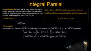 01. integral fungsi aljabar | PDF
