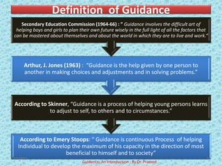 Guidance : Meaning | PPT