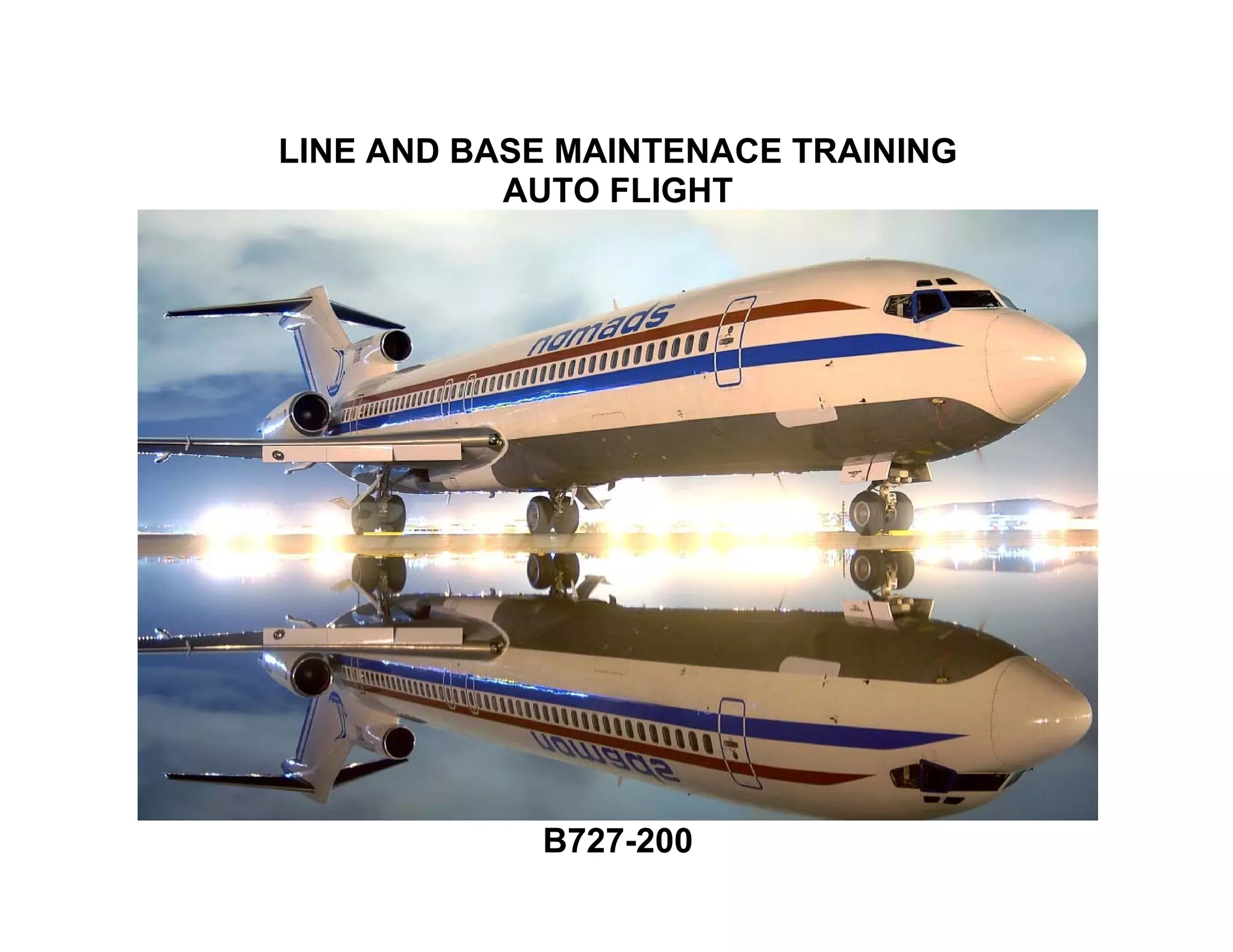 01. boeing 727 ata 22 - autoflight | PDF