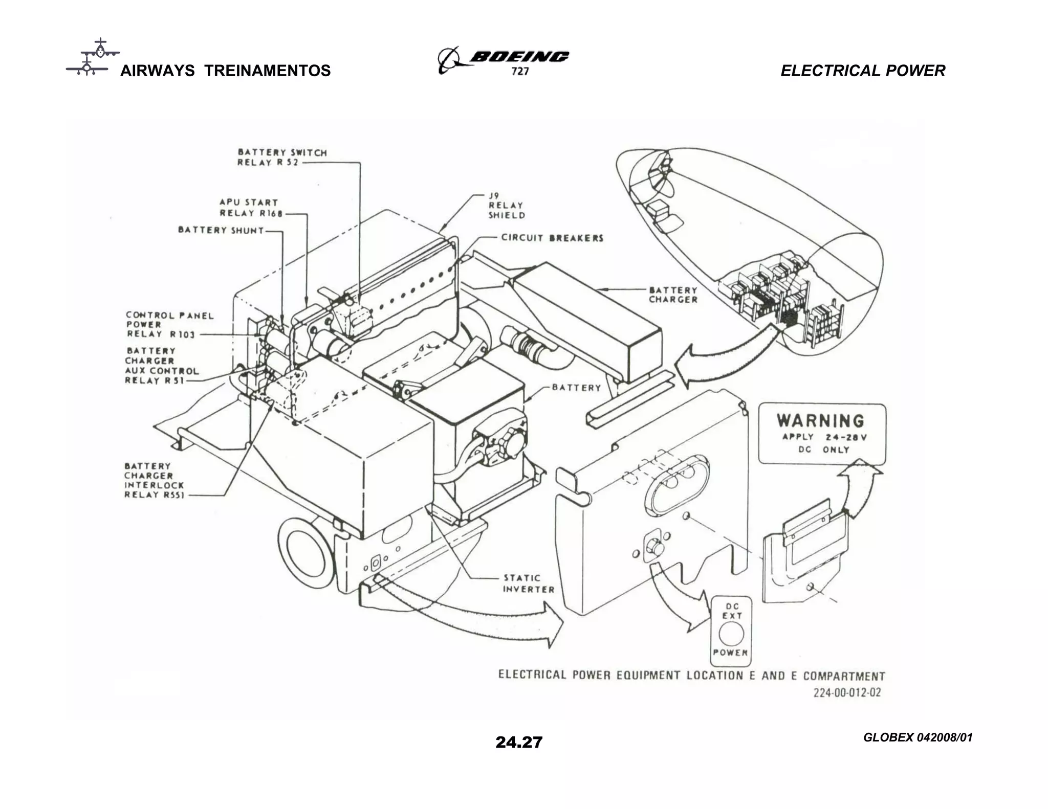 01. boeing 727 ata 24 - electrical power | PDF