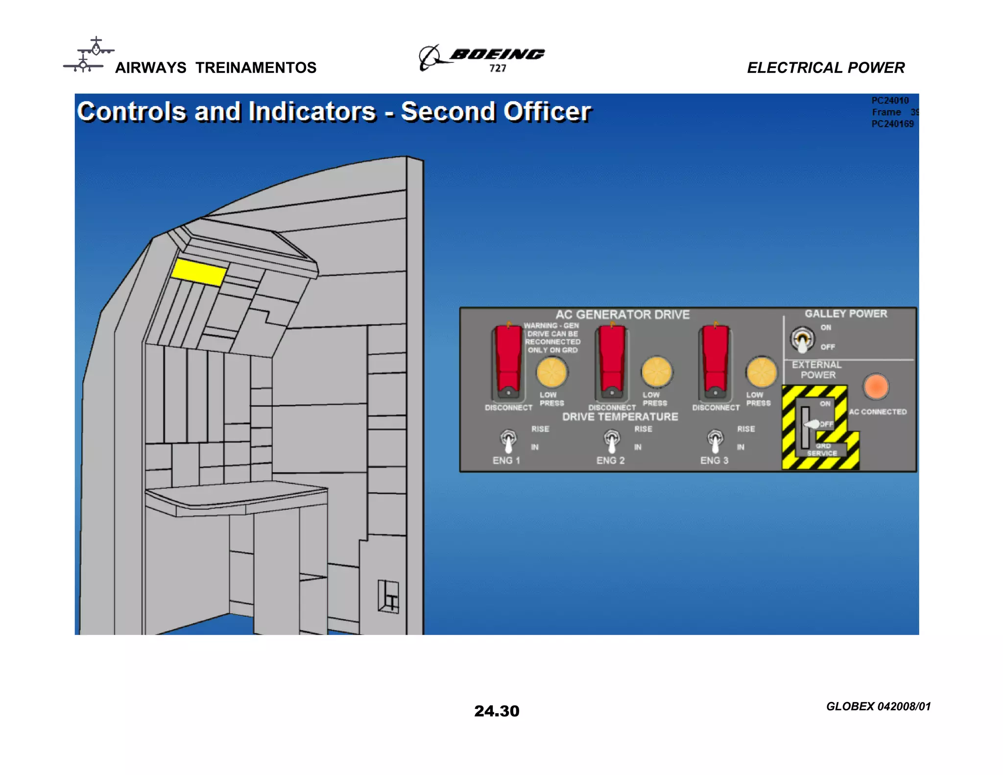 01. boeing 727 ata 24 - electrical power | PDF