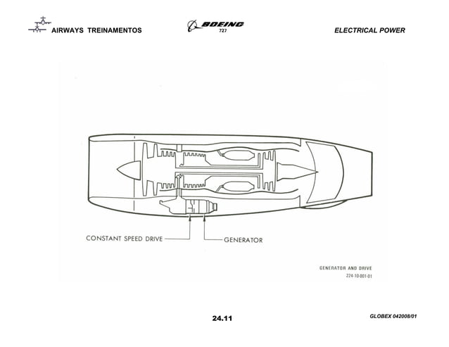 01. boeing 727 ata 24 - electrical power | PDF