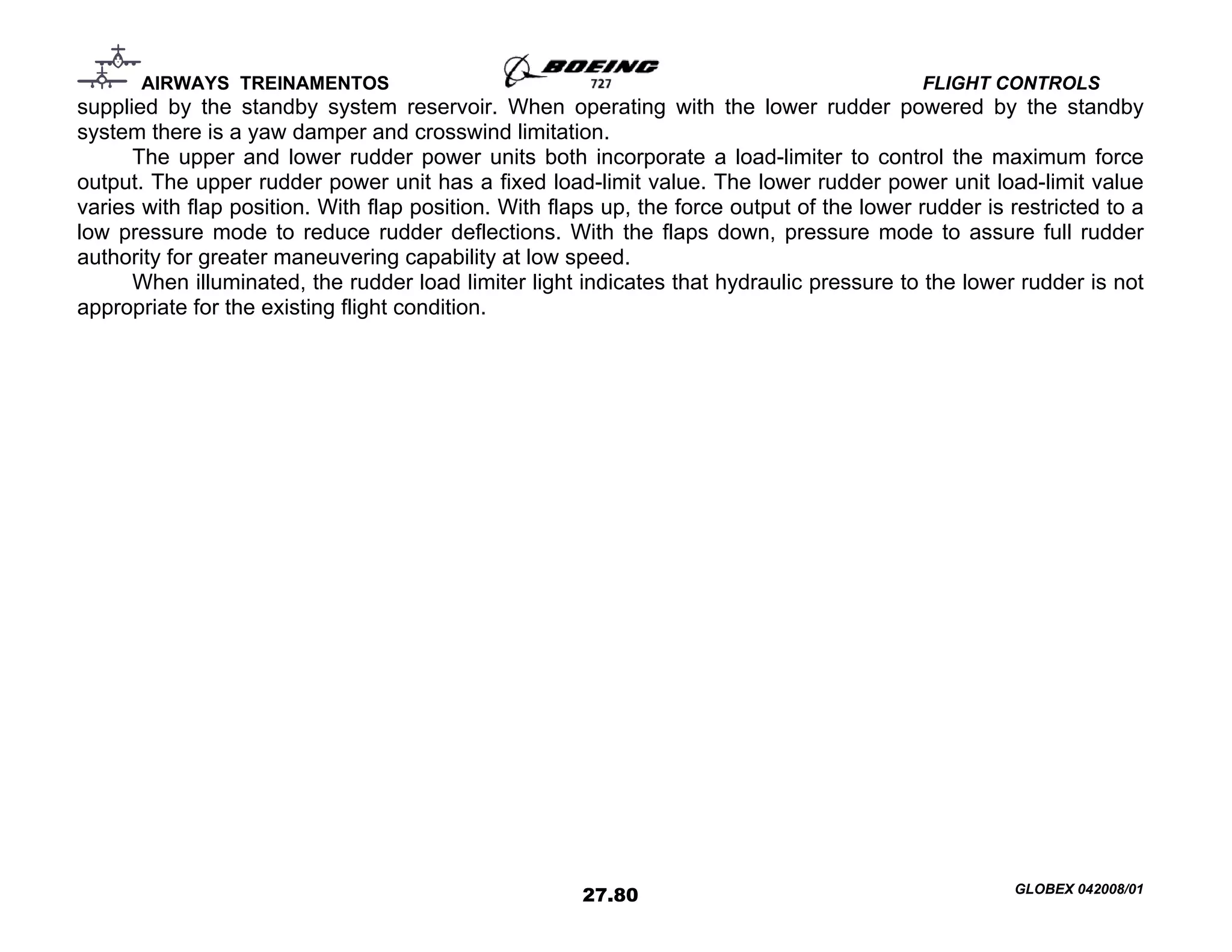 01. boeing 727 ata 27 - flight controls | PDF