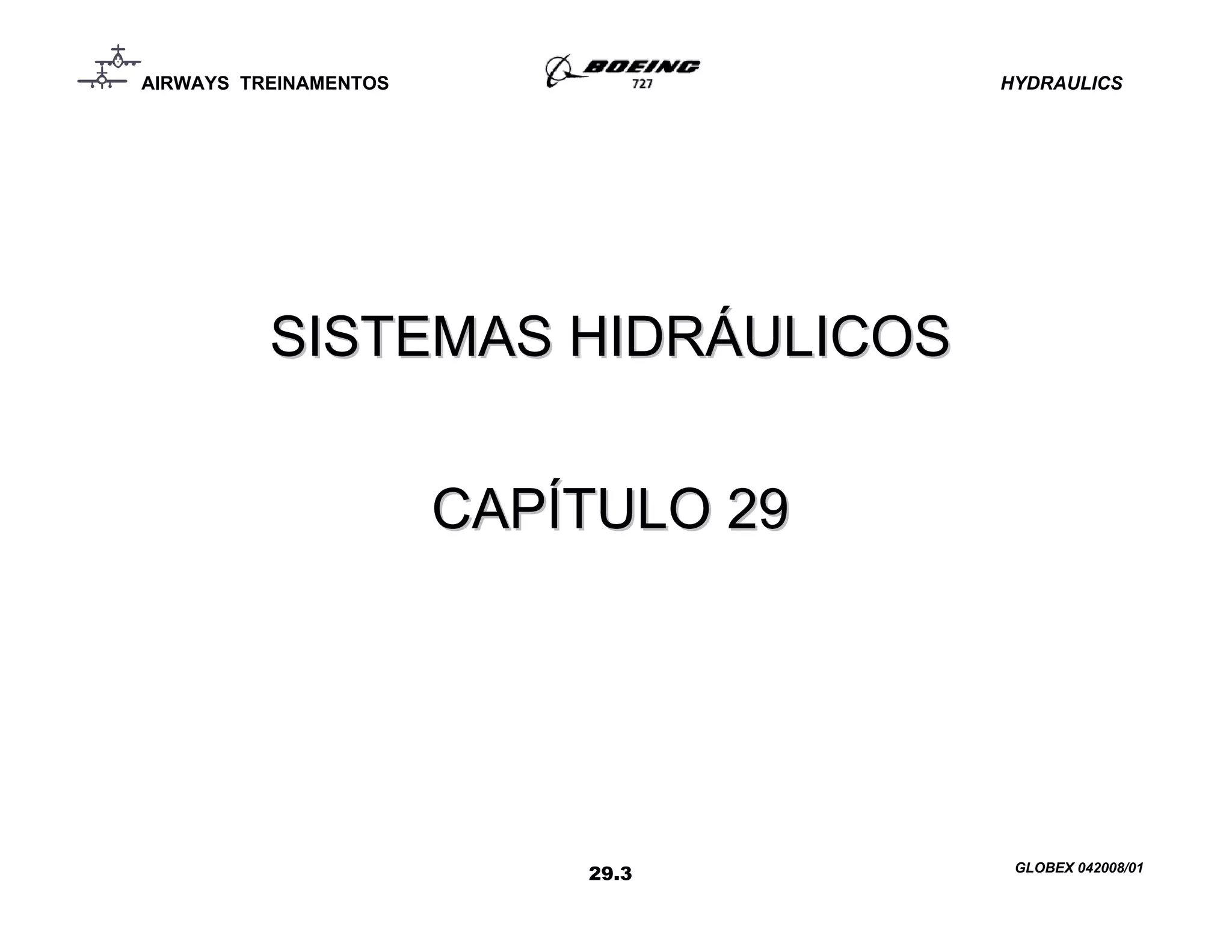 01. boeing 727 ata 29 - hydraulics. | PDF