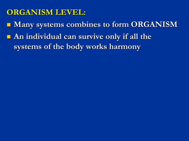 INTRODUCTION TO HUMAN BODY - Definition and scope of anatomy and ...