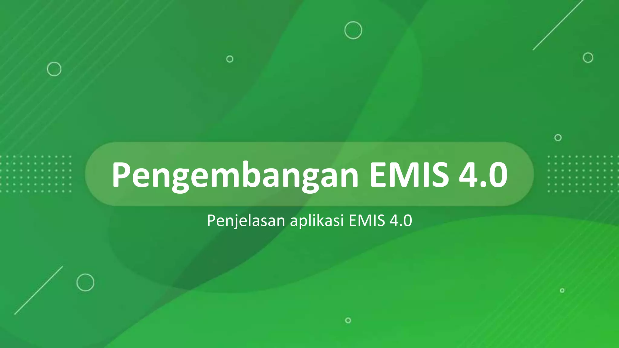 01. materi pengembangan emis 4.0 | PPTX