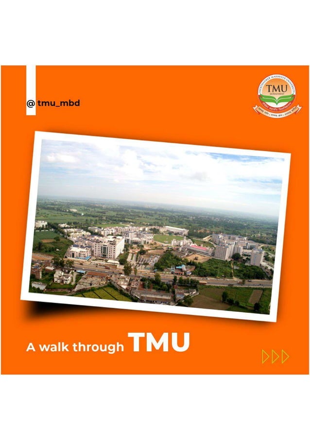 Teerthanker Mahaveer University Campus |TMU moradabad | PDF