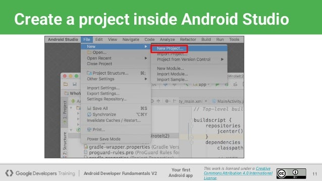 Your First Android App Ppt