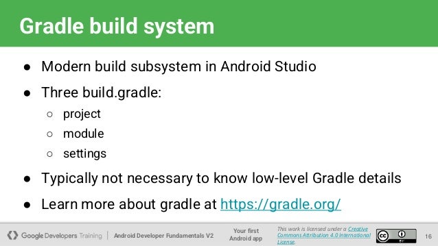 Your First Android App Ppt