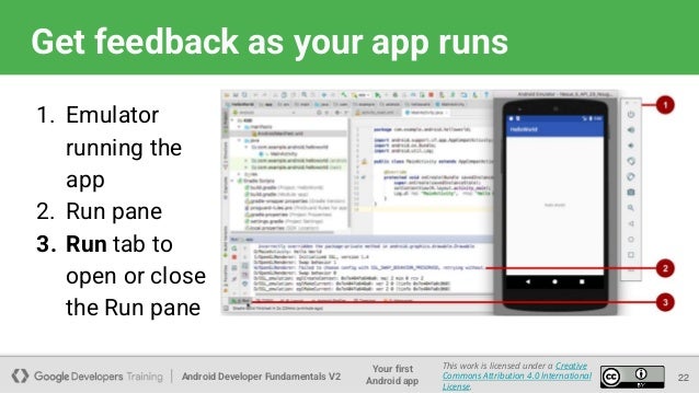 Your First Android App Ppt
