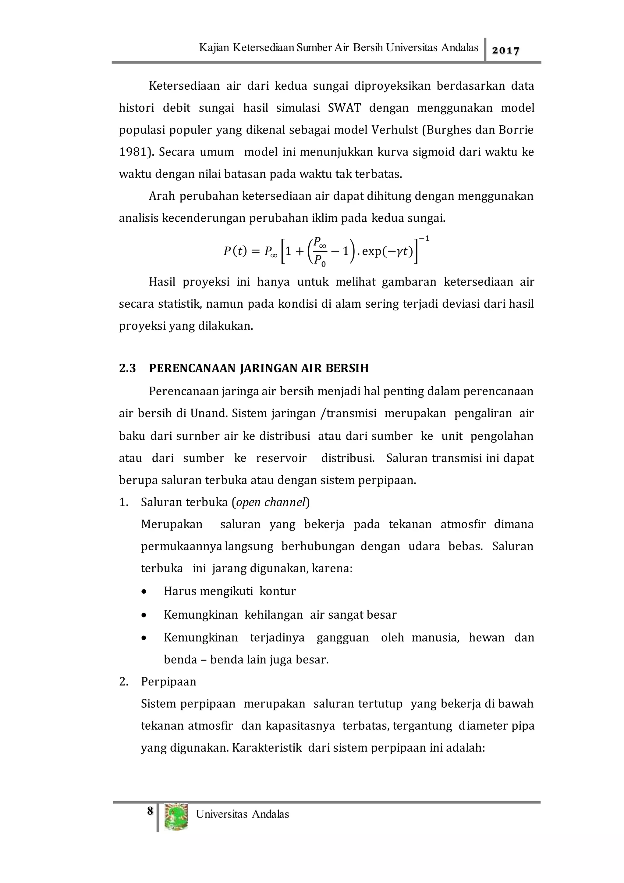 01. Laporan Akhir Perencanaan Air Bersih Unand_u_Pencairan.docx