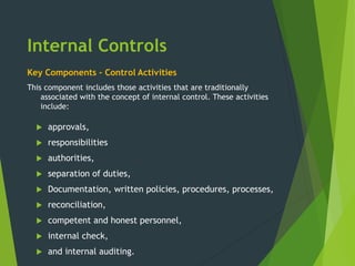 01.1. Internal Control System_Oct'21.pptx | Business Accounting ...