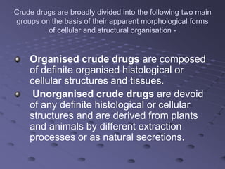 01. Classification of Crude Drugs.ppt
