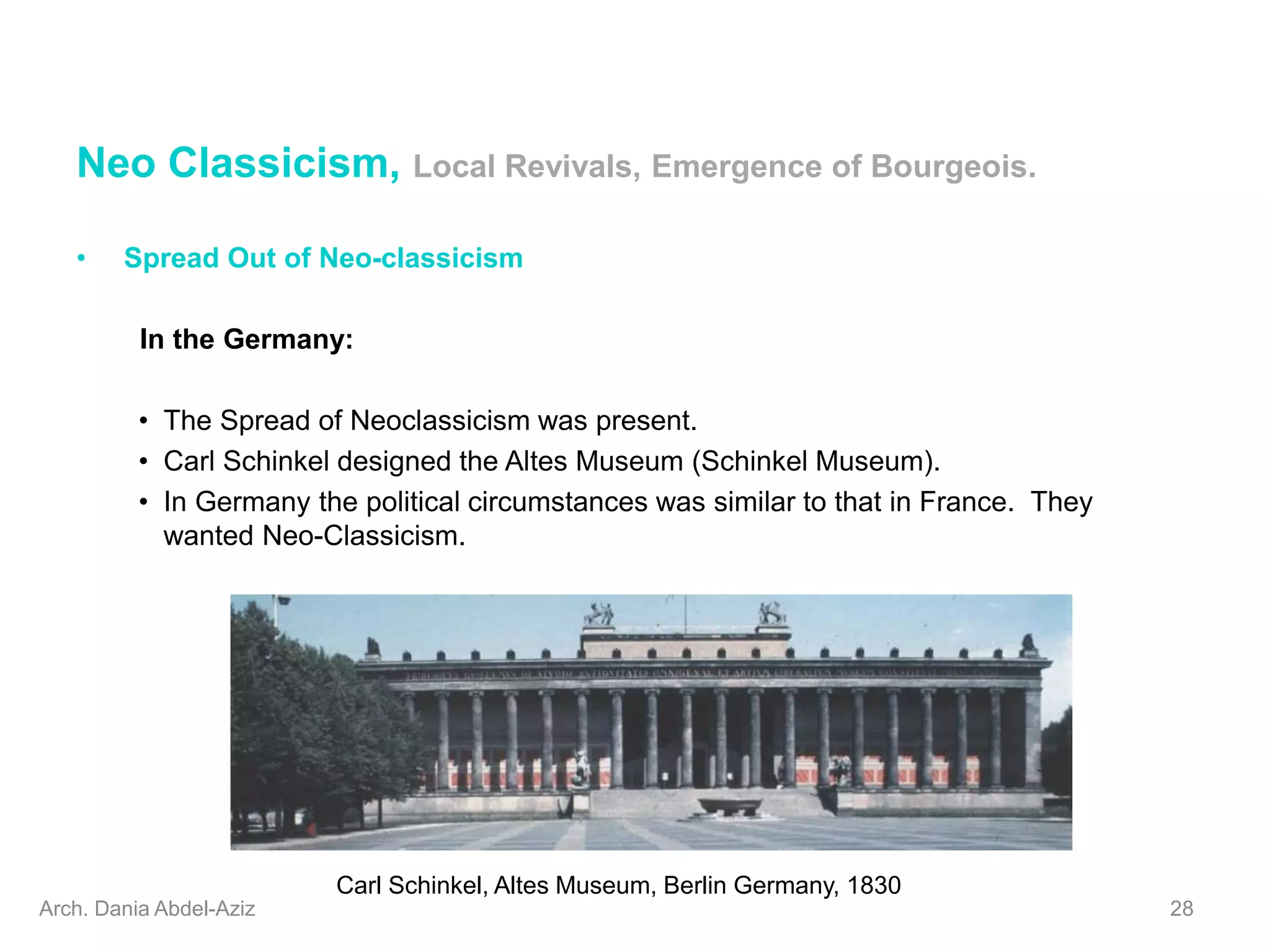 history of contemporary architecture - 01. Neo Classicism.ppt