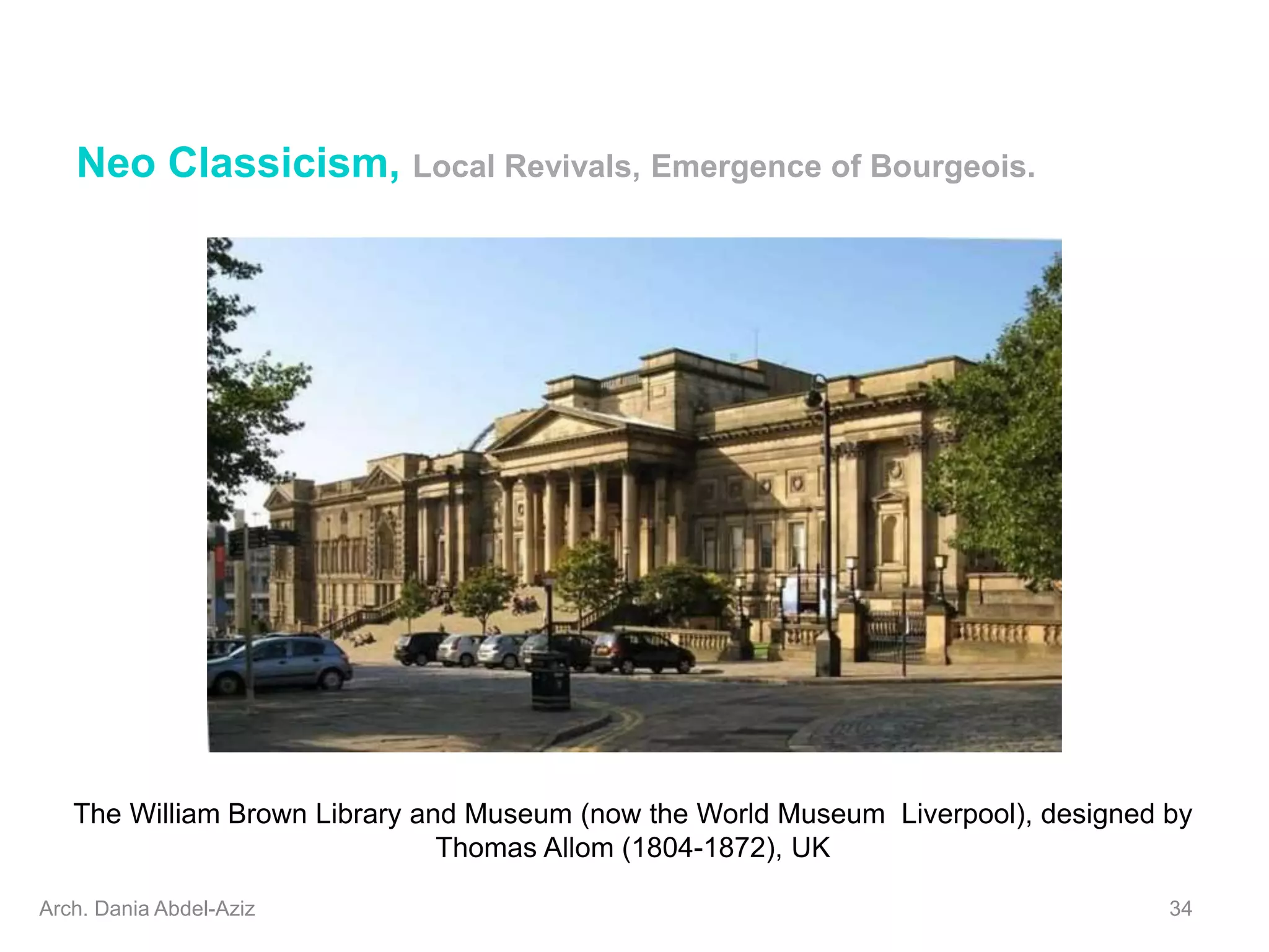history of contemporary architecture - 01. Neo Classicism.ppt