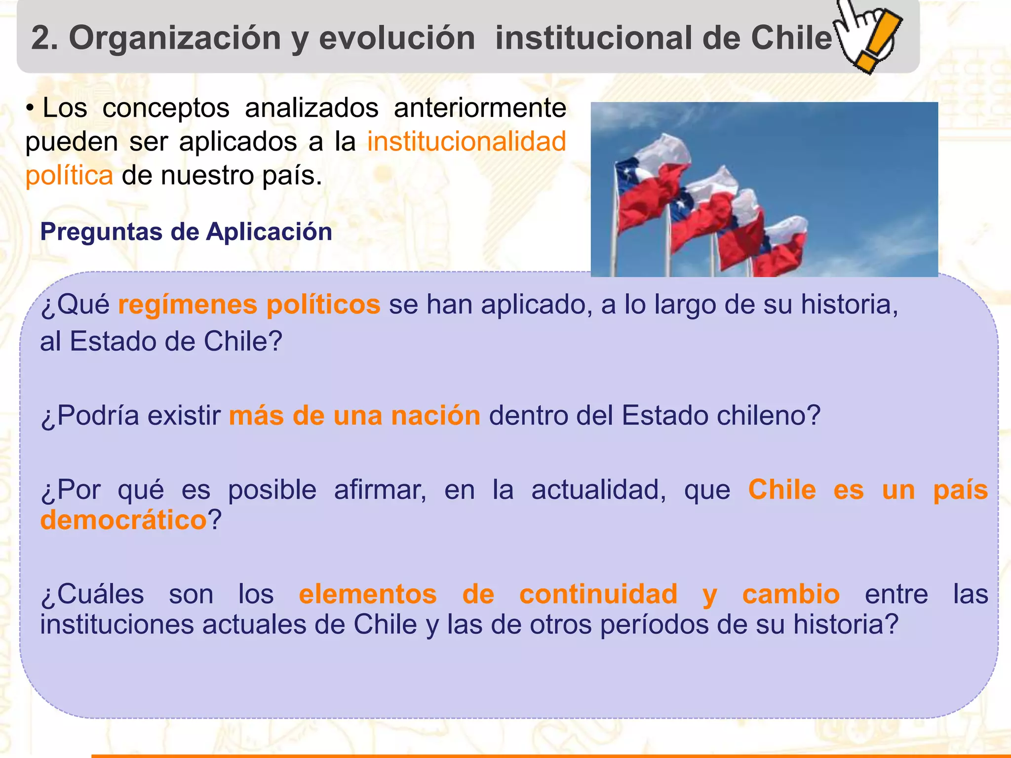 01-22 Bases conceptuales de la institucionalidad chilena.ppt