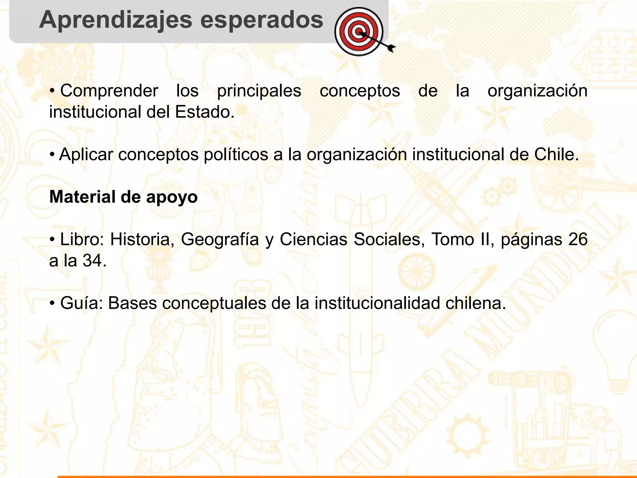 01-22 Bases conceptuales de la institucionalidad chilena.ppt