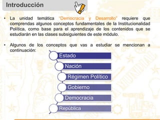 01-22 Bases conceptuales de la institucionalidad chilena.ppt