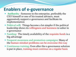 e-Governance | PDF