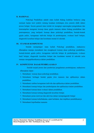 01. Outline Psikologi Pendidikan PAI UAS.DOC