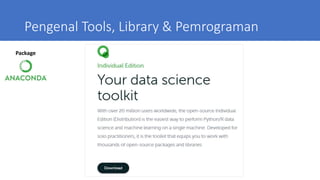 01. Pengenalan konsep, tool, library & pemrograman.pptx