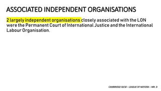 01. LEAGUE OF NATIONS - Organisation LON.PPTX