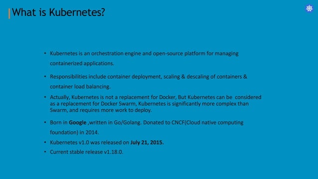 01. Kubernetes-PPT.pptx | Cloud Computing | Internet
