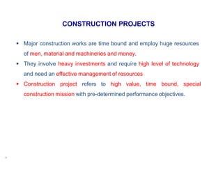 CONSTRUCTION PROJECT MANAGEMENT - INTRODUCTION | PPTX