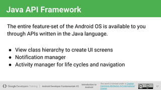 Introduction to android applications stu | PPT