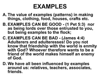 be an example | PPT