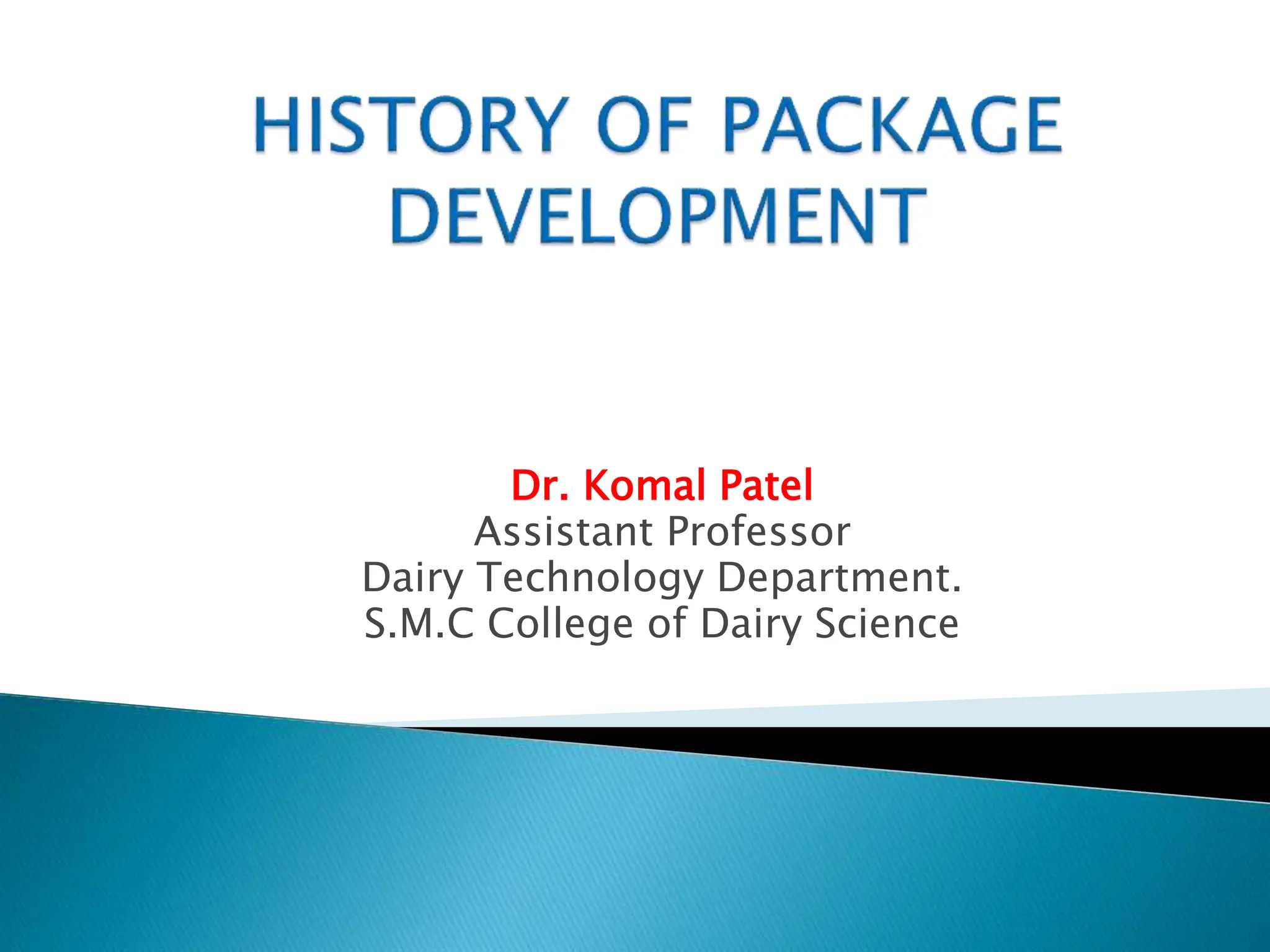 Brief History of Food packaging world.pptx