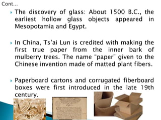Brief History of Food packaging world.pptx