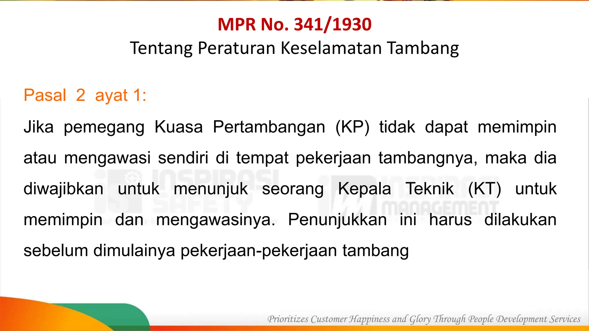 01. Melaksanakan Peraturan Keselamatan Pertambangan.pptx