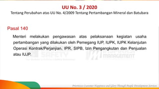 01. Melaksanakan Peraturan Keselamatan Pertambangan.pptx