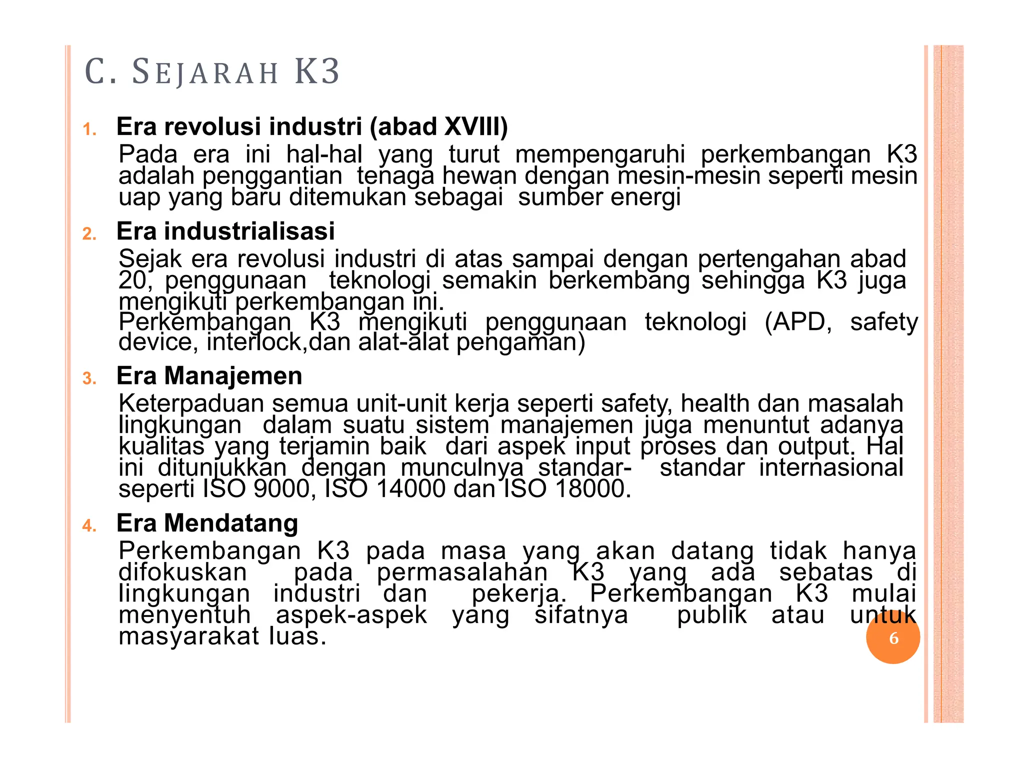Peraturan Perundangan K3 Peraturan Perundangan K3 | PPTX