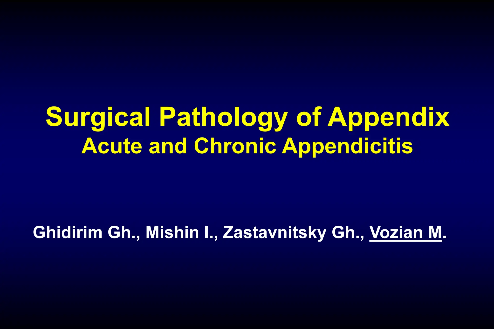 01.Acute appendicitis and chronic appendicitis.pdf