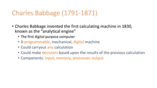 Introduction to Computers Detailed Notes | PPT