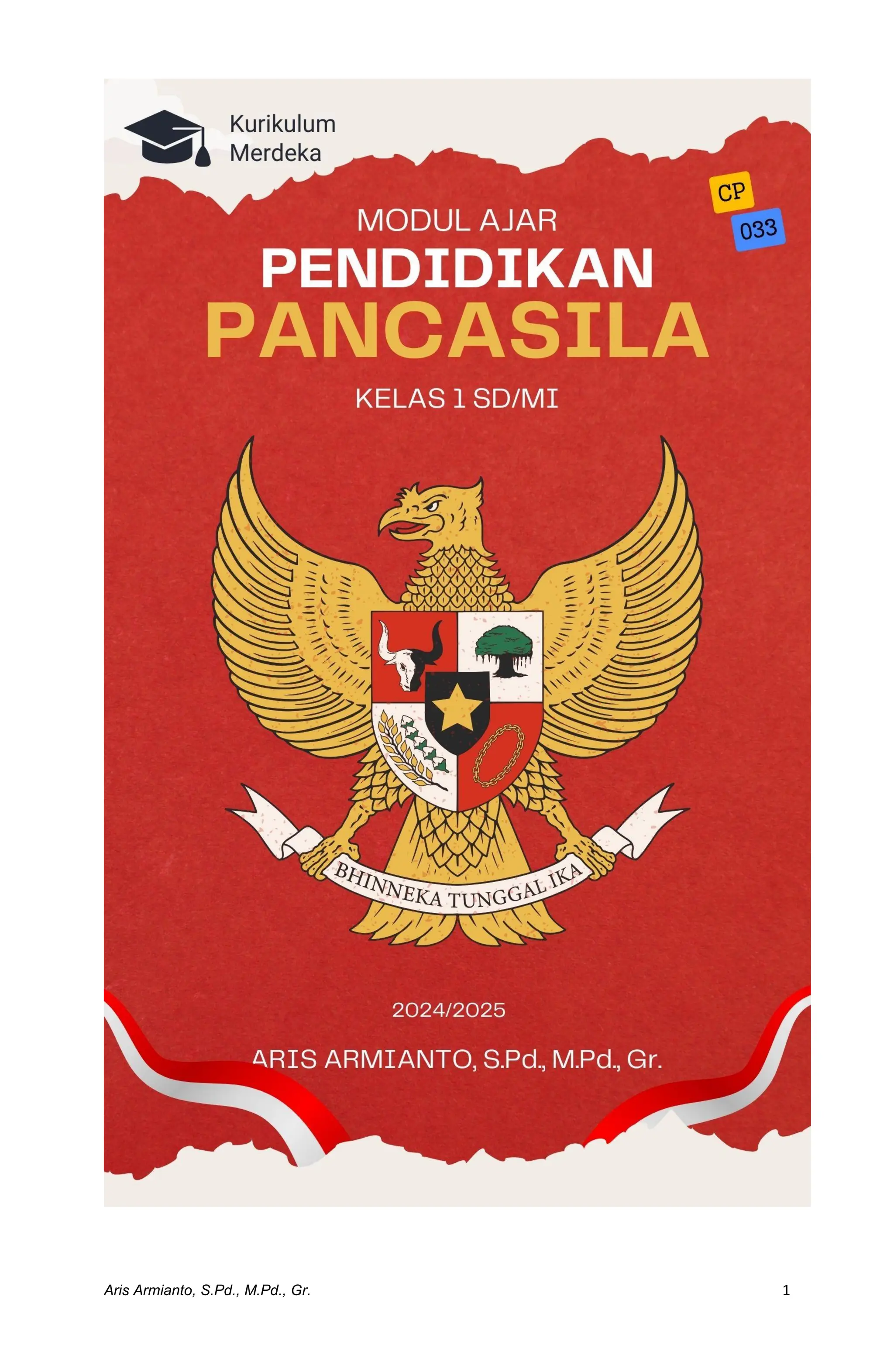 MODUL AJAR PENDIDIKAN PANCASILA (PPKN) KELAS 1 KURIKULUM MERDEKA.pdf MODUL AJAR PENDIDIKAN PANCASILA (PPKN) KELAS 1 KURIKULUM MERDEKA.pdf