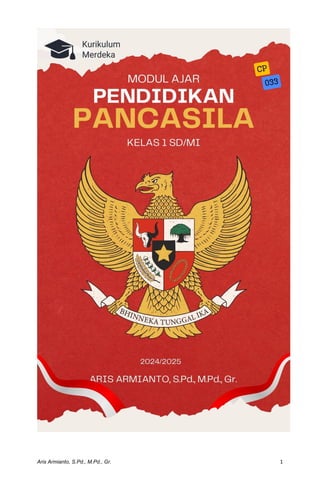 MODUL AJAR PENDIDIKAN PANCASILA (PPKN) KELAS 1 KURIKULUM MERDEKA.pdf
