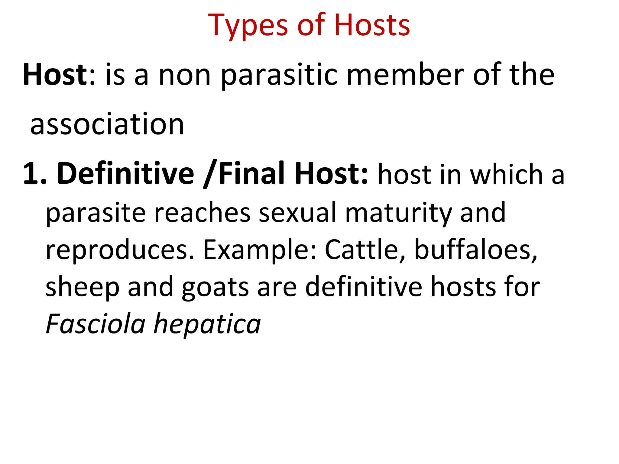 Introduction Parasitology. Parasites in the human body. | PPT