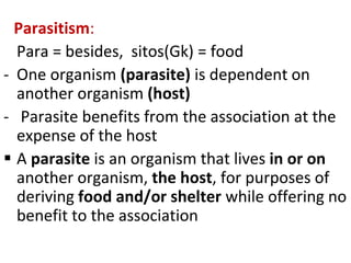Introduction Parasitology. Parasites in the human body. | PPT