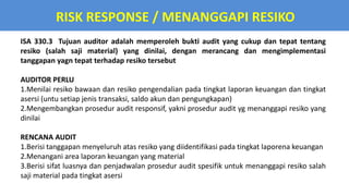 01. AUDITING AND ASSURANCE. AUDITING II. | PPTX
