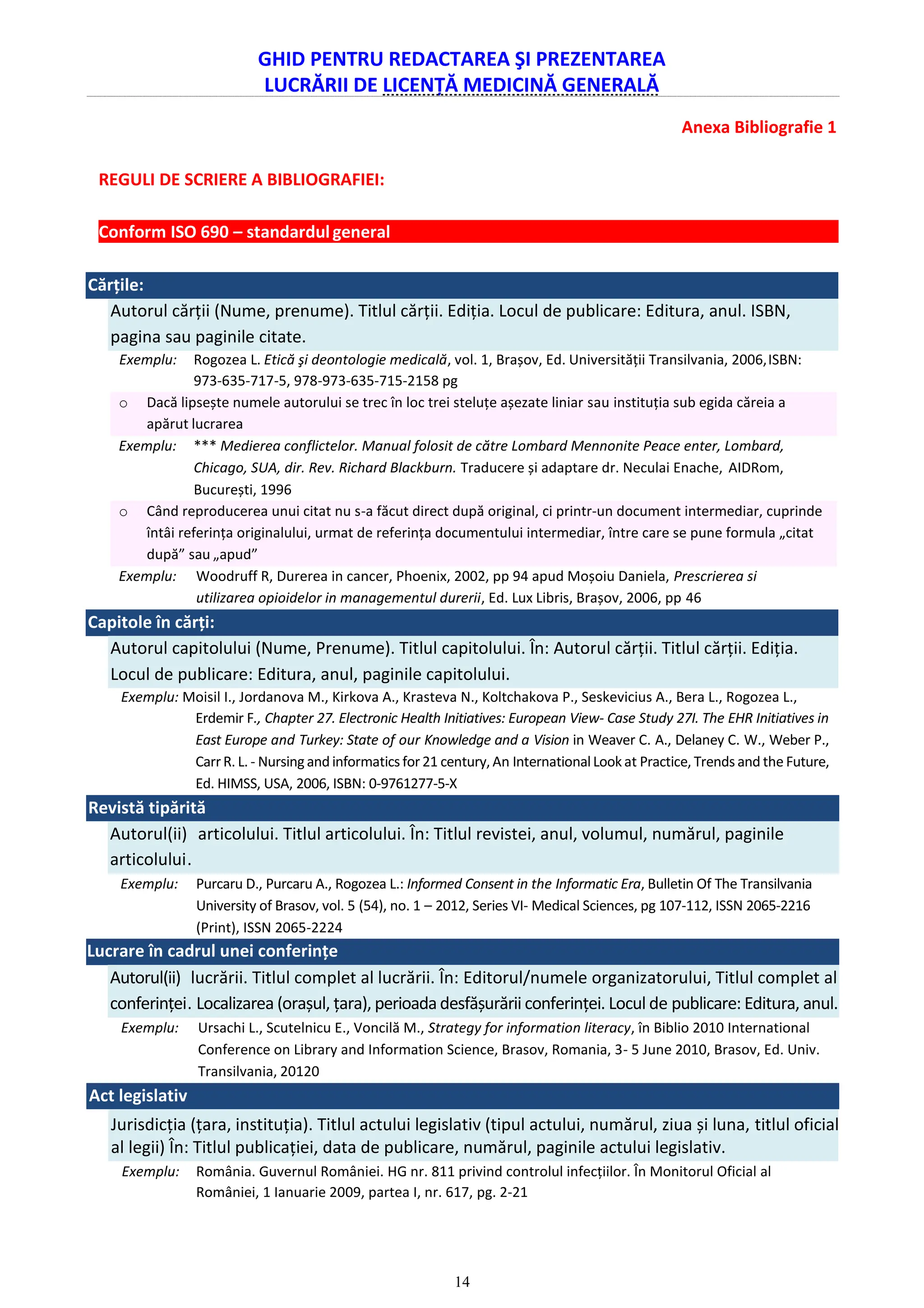 ghid pentru redactarea si prezentarea lucrarii de licenta | PDF