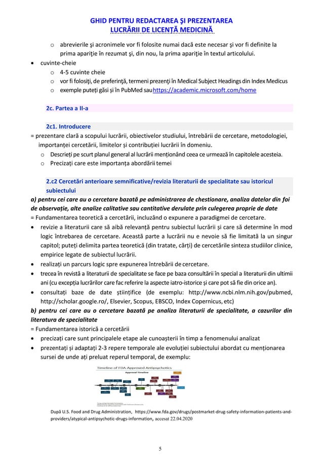 ghid pentru redactarea si prezentarea lucrarii de licenta | PDF