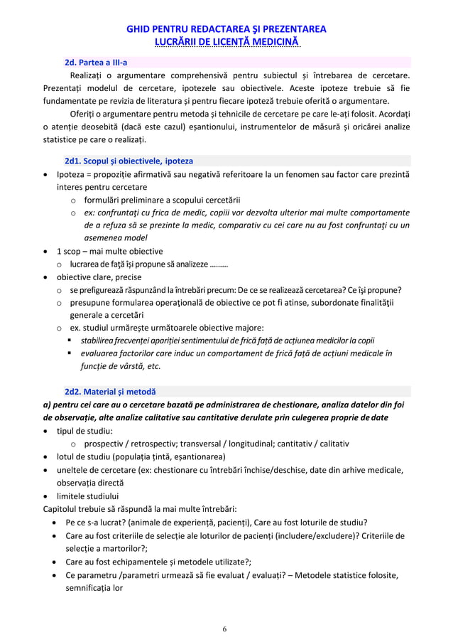 ghid pentru redactarea si prezentarea lucrarii de licenta | PDF