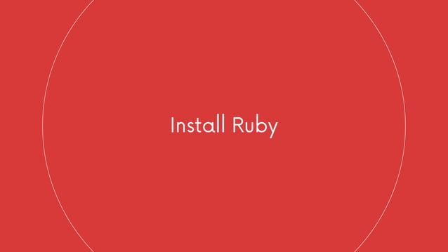 01. Ruby Introduction - Ruby Core Teaching | PPT