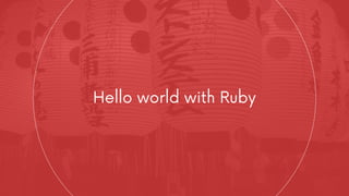 01. Ruby Introduction - Ruby Core Teaching | PDF