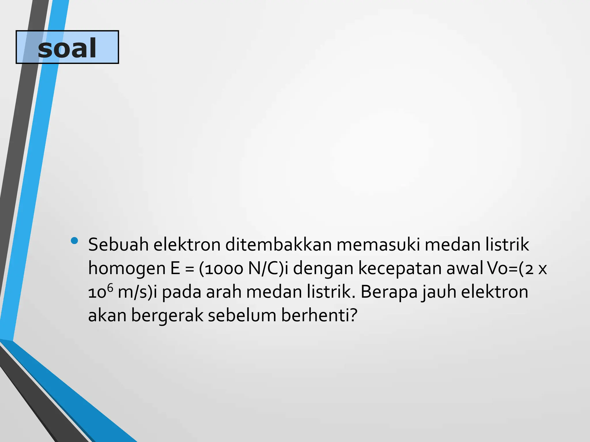 Presentasi materi Listrik statis untuk kelas 9 | PPT