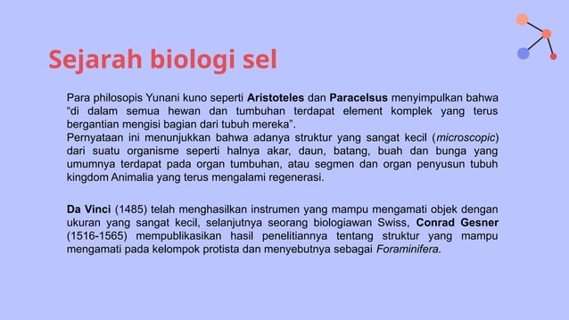 Materi Biologi sel dan Biologi molekuler | PPTX